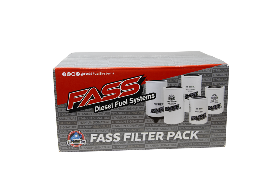 FASS Fuel Systems Filter Pack FP3000 | 2 XWS3002 Extreme Water ...