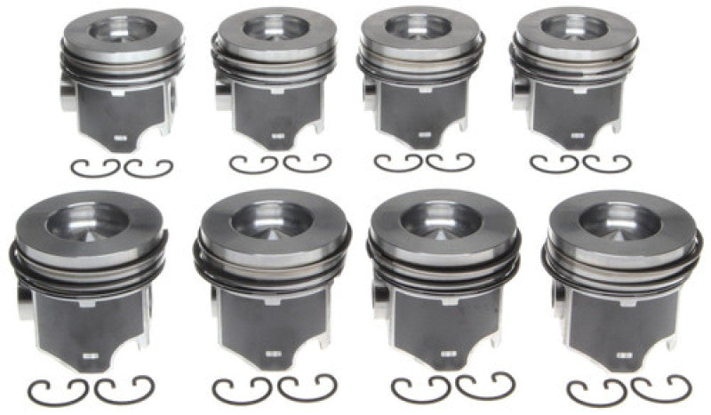 Mahle OE Right Hand Piston Set for GMC 6.6L V8 Duramax Diesel | Set of ...