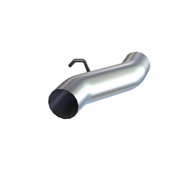 4 Inch Exhaust Pipe For 06-07 Silverado/Sierra 2500/3500 T409 Stainles ...