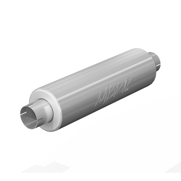 3 Inch Exhaust Pipe ID Inlet/Outlet 26 Inch Single Muffler Mild Tone A ...