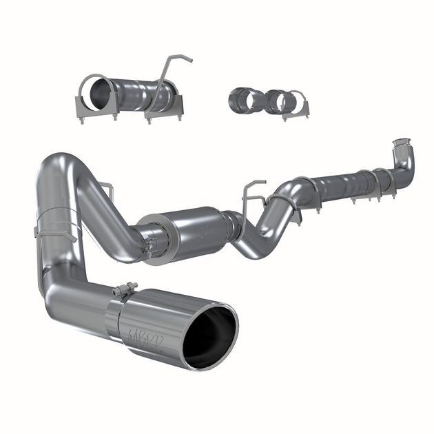 4 Inch Single Side Exhaust Pipe | T409 Stainless Steel | 01-07 ...