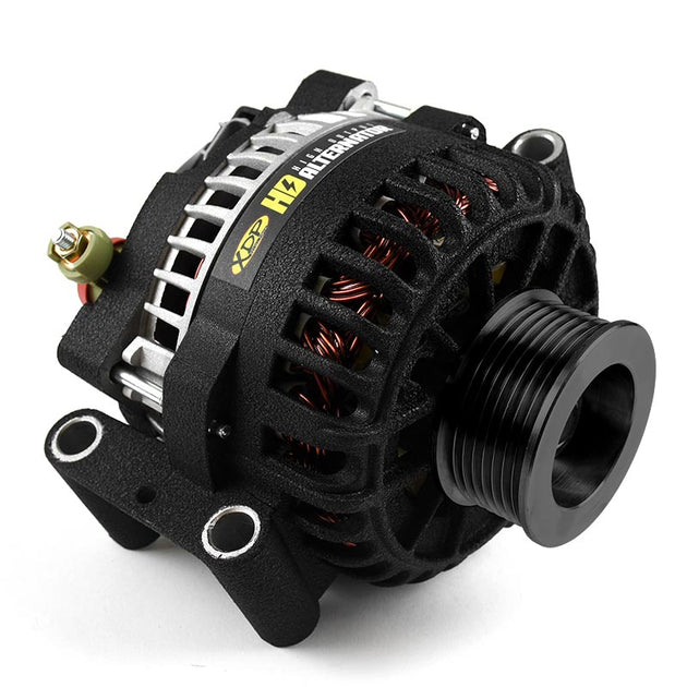 XDP Wrinkle Black HD High Output Alternator 2003-2005 Ford 6.0L Powers ...